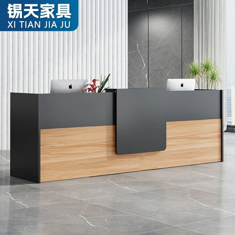 XTQT-006 wood executive office table office furniture luxury reception desk modern reception ...